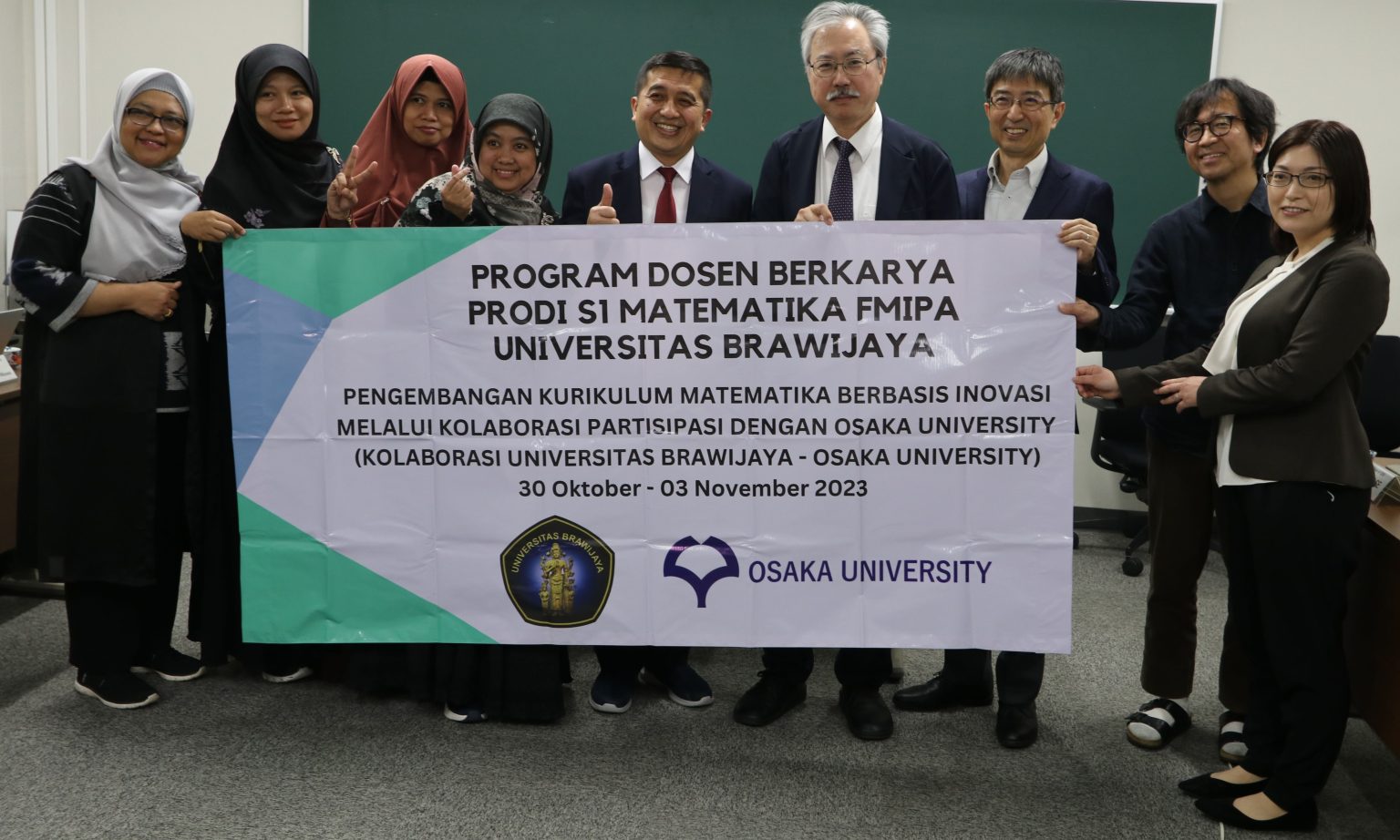 Visits from Abroad / Overseas Visits – THE UNIVERSITY OF OSAKA School of Science