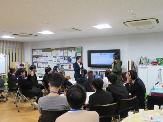 Visit from the HUS High School for Gifted Students, Vietnam National ...